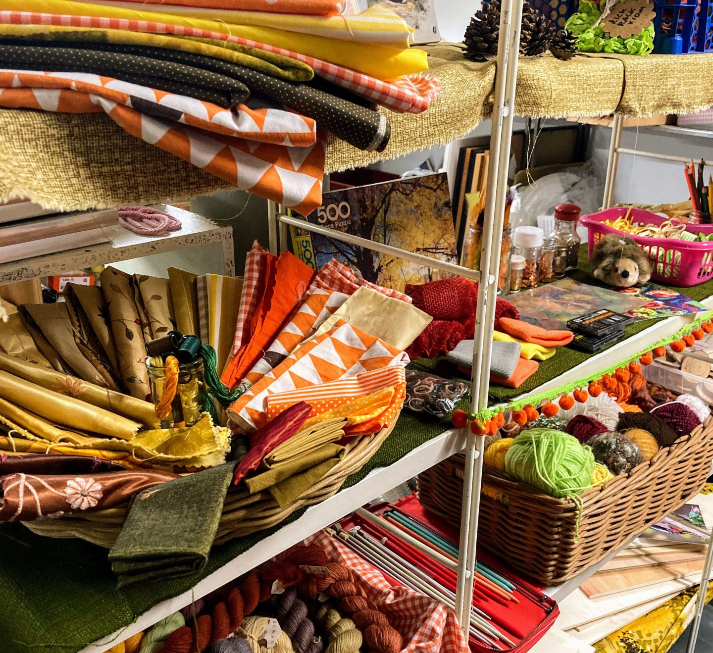 Zigzag Scrapstore CIC – Creative treasure in a big basement