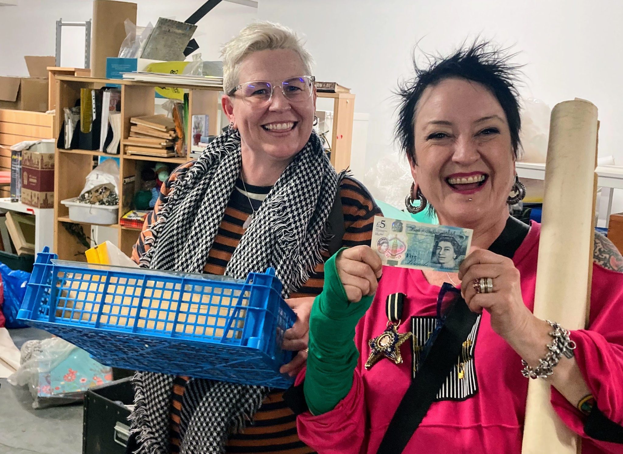 Zigzag Scrapstore CIC – Creative treasure in a big basement